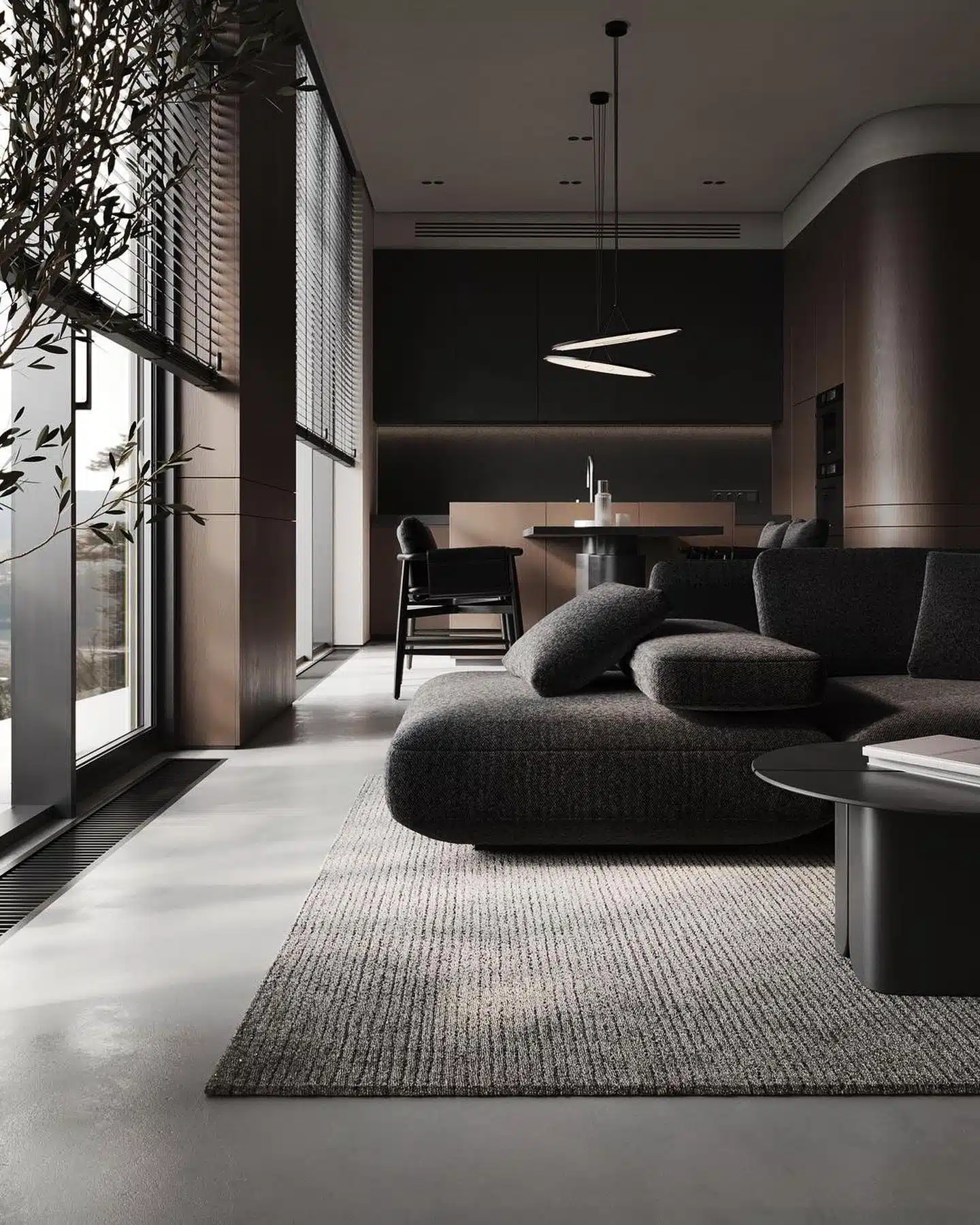 Dark Modern Interior House Designs Design Spotlight: Modern Dark